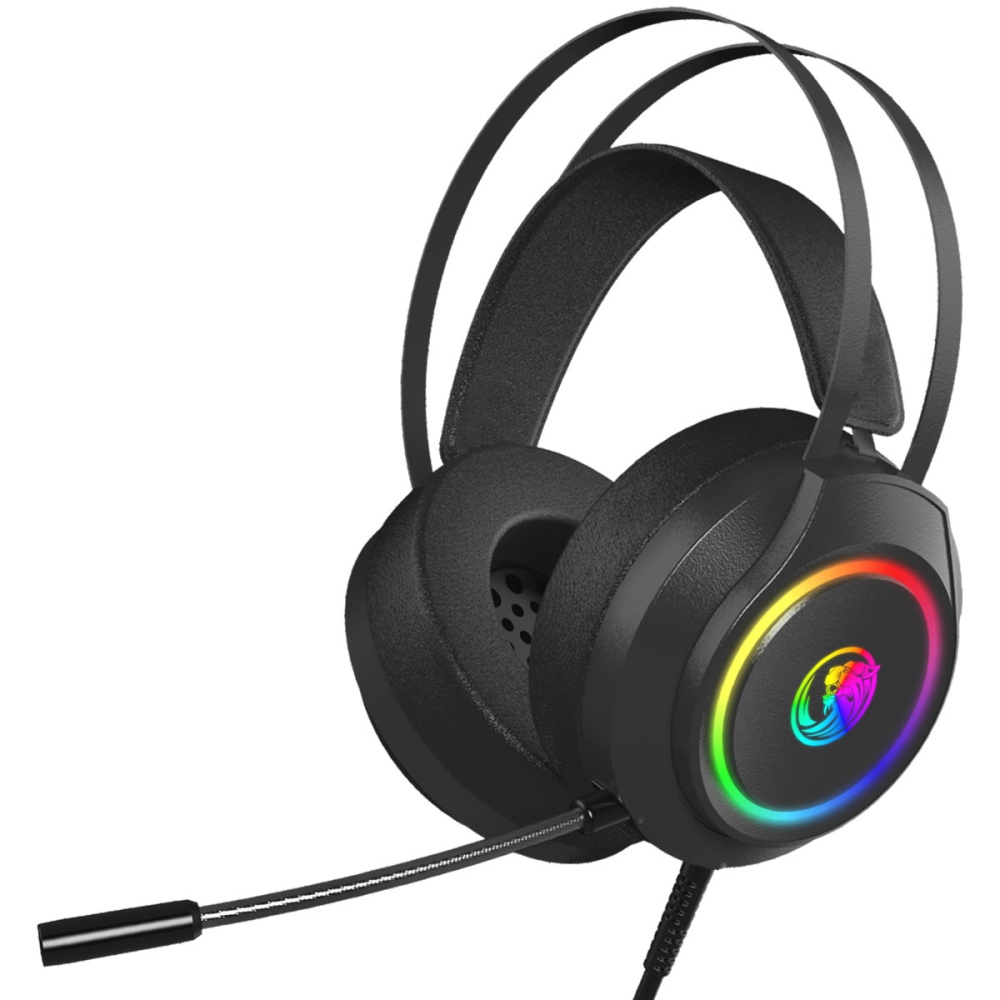 K2 E-Sports Gaming Headphones, PC Headset With Boom Microphone RGB LED ...